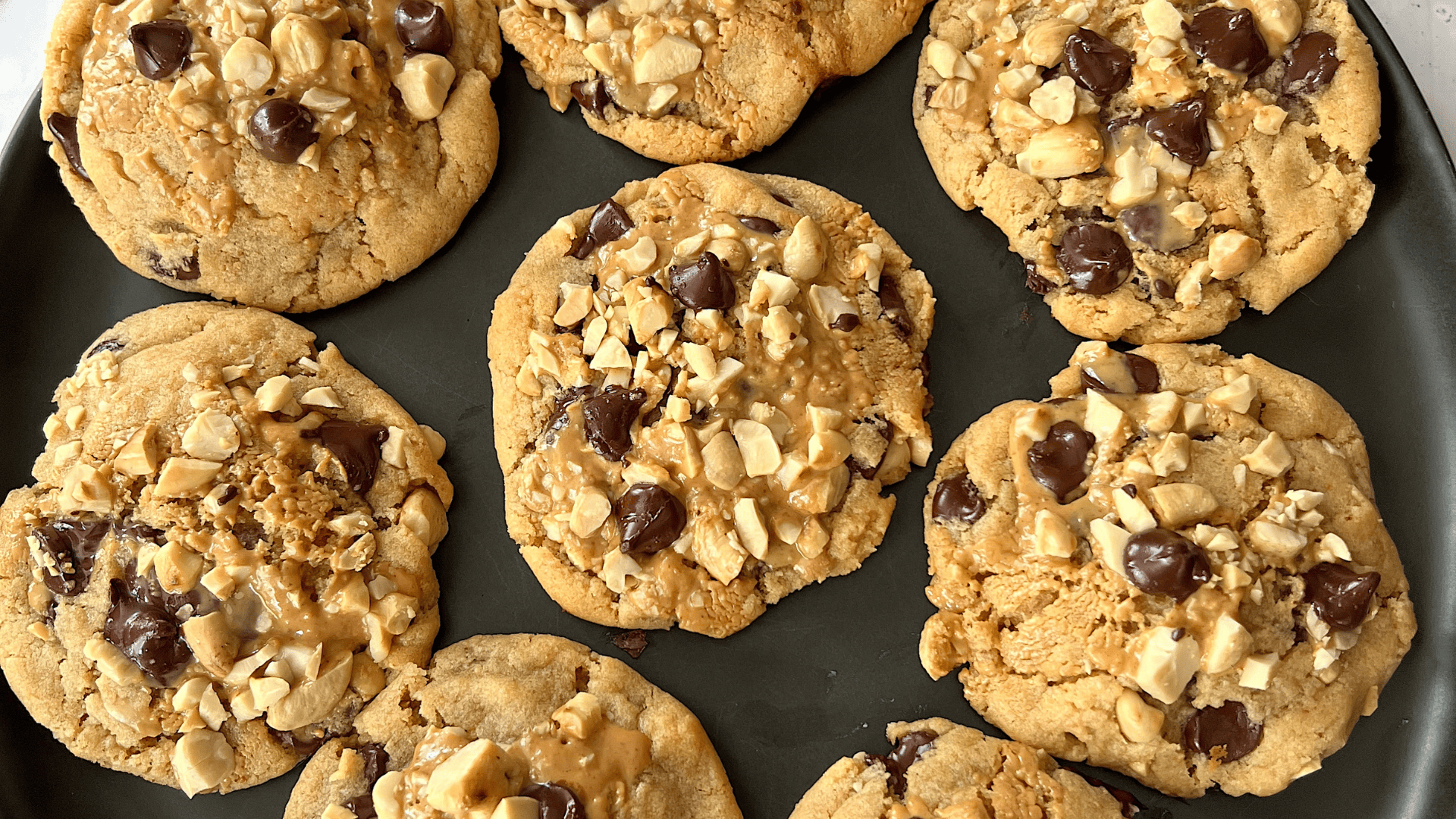 Peanut Butter, Chocolate and Miso Cookies - Sunny Gandara